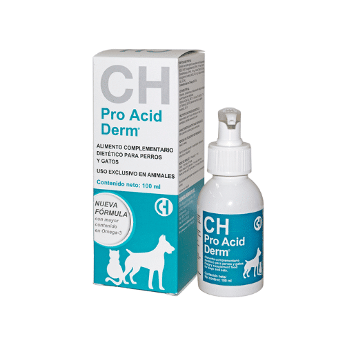 CH Pro acid Derm, 100ml skystas papildas - Varėnos Veterinarijos Vaistinė